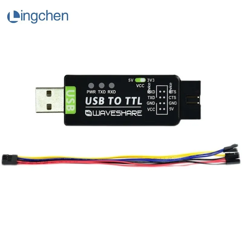 FT232RL-industrial-USB-to-TTL-serial-communication-3-3V-5V-module-UART ...