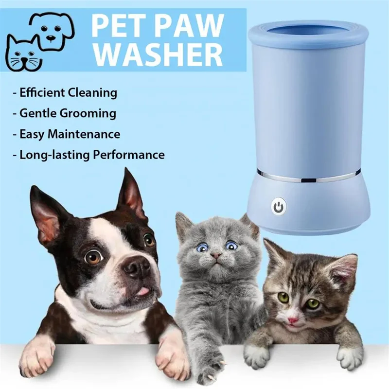 Paw-Brush-Automatic-Dog-Paw-Cleaner-Easy-One-touch-Operation-for-Small ...
