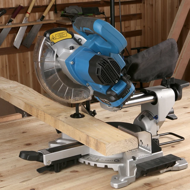 Draper 305mm Double Bevel Sliding Compound Mitre Saw | ppgbbe.intranet ...