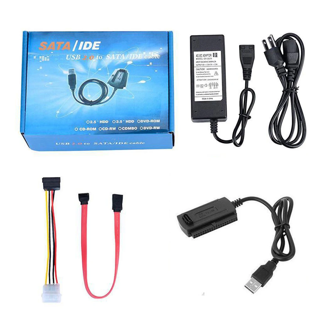 Cable-adaptador-SATA-a-USB-2-SATA-IDE-convertidor-de-PATA-IDE-a-USB ...