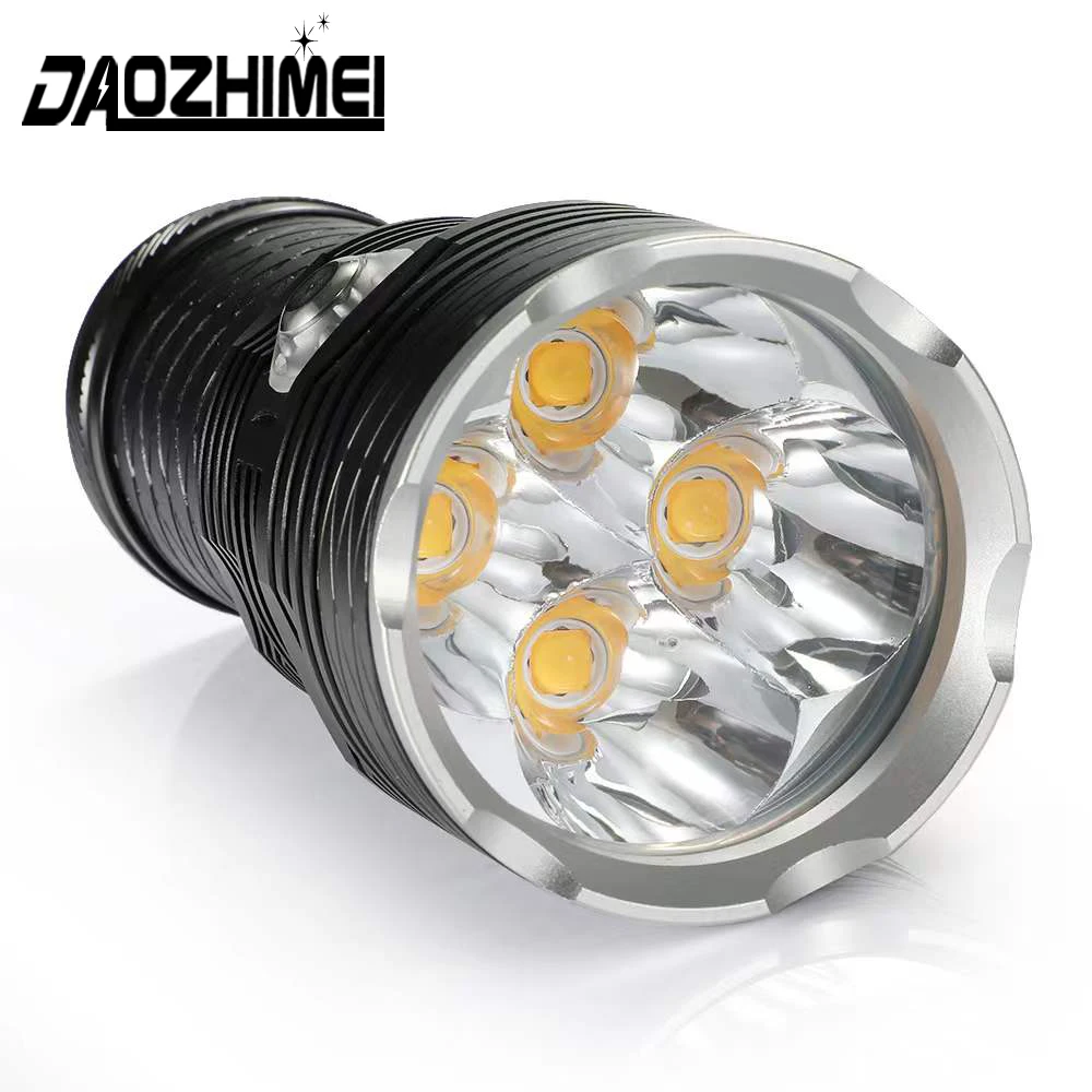 4-XHP70-2-Professional-LED-Diving-Photography-Flashlight-Underwater ...