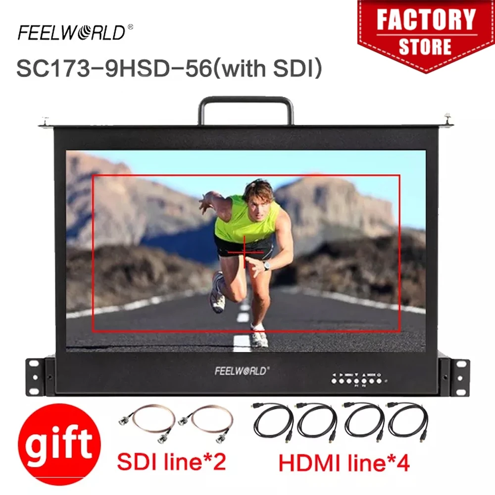 Feelworld-17-3-Inch-1RU-Pull-Out-Rack-Mount-Monitor-Full-HD-1920x1080 ...