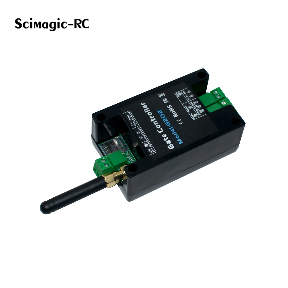 GSM 2G LTE Gate Opener Controller G202 SMS Remote Control Relay Switch ...