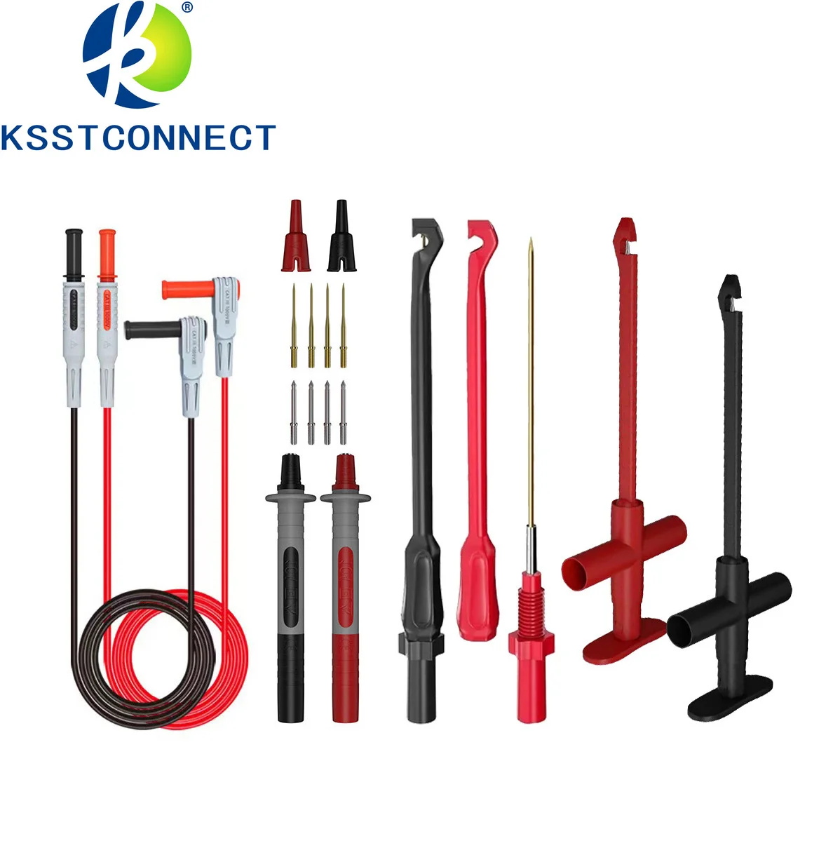 Multimeter-Test-Lead-Kit-With-Wire-Piercing-Probes-4mm-Banana-Plug ...