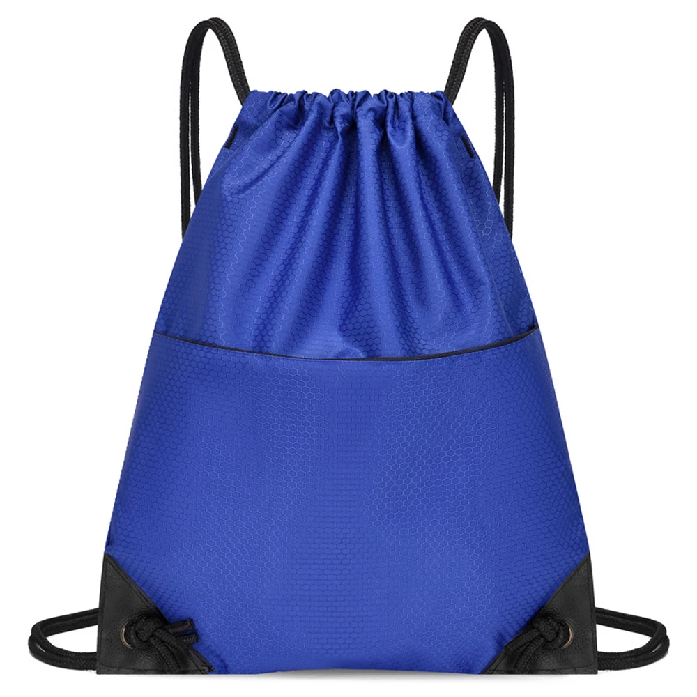 Drawstring Backpack Bag Waterproof Oxford Cloth Draw String Back Sack ...