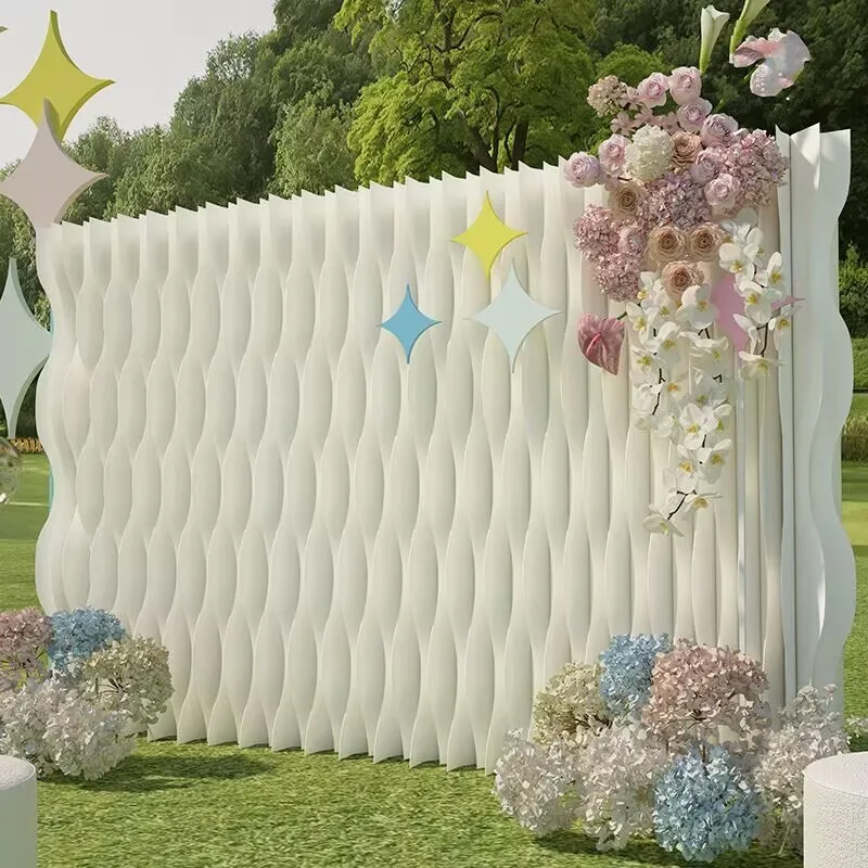 2M-Height-Creative-Home-Decor-White-Organ-Paper-Wall-Screen-Room ...