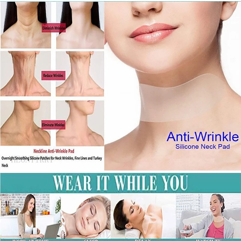 Reusable-Anti-Wrinkle-Neck-Pad-Silicon-Transparent-Anti-Microgroove ...