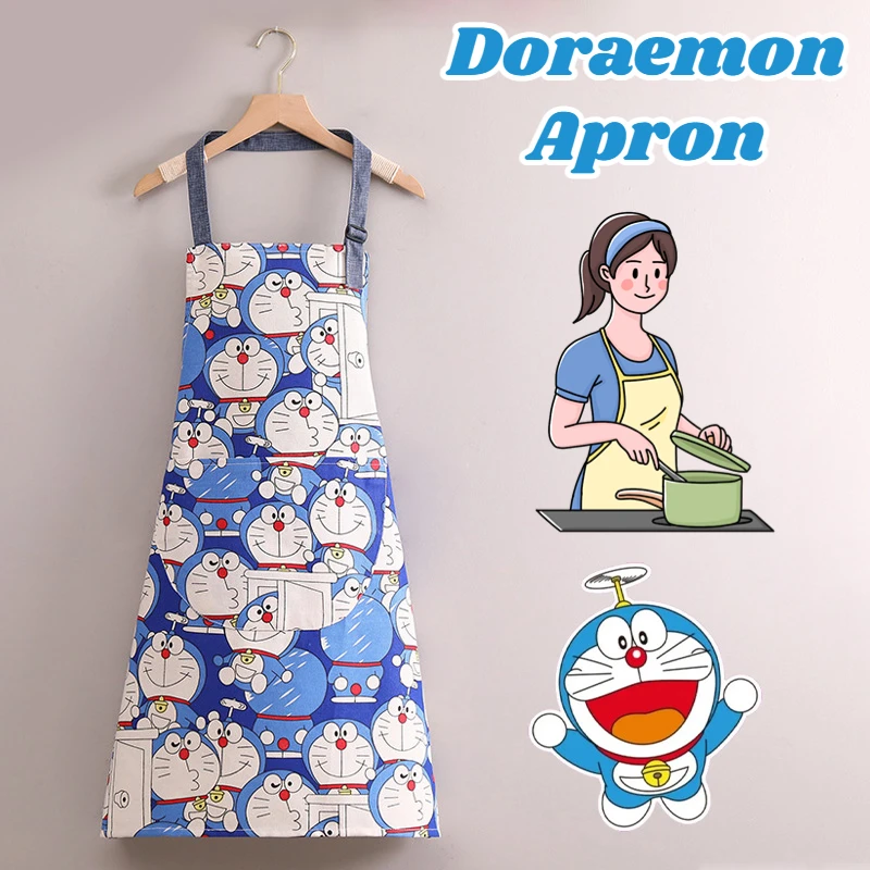 Coffee Overalls Apron | Doraemon Figures | Doraemon Kitchen | Doraemon ...