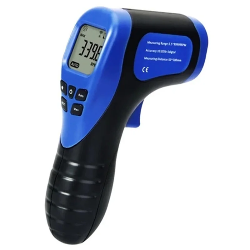 Speed RPM Meter Gauge Non Contact Tachometer, RPM Digital Accuracy ...