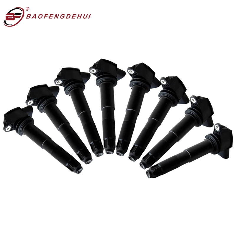 NEW 8PCS Ignition Coil With Spark Plug for Porsche 955 Cayenne 4.5L ...