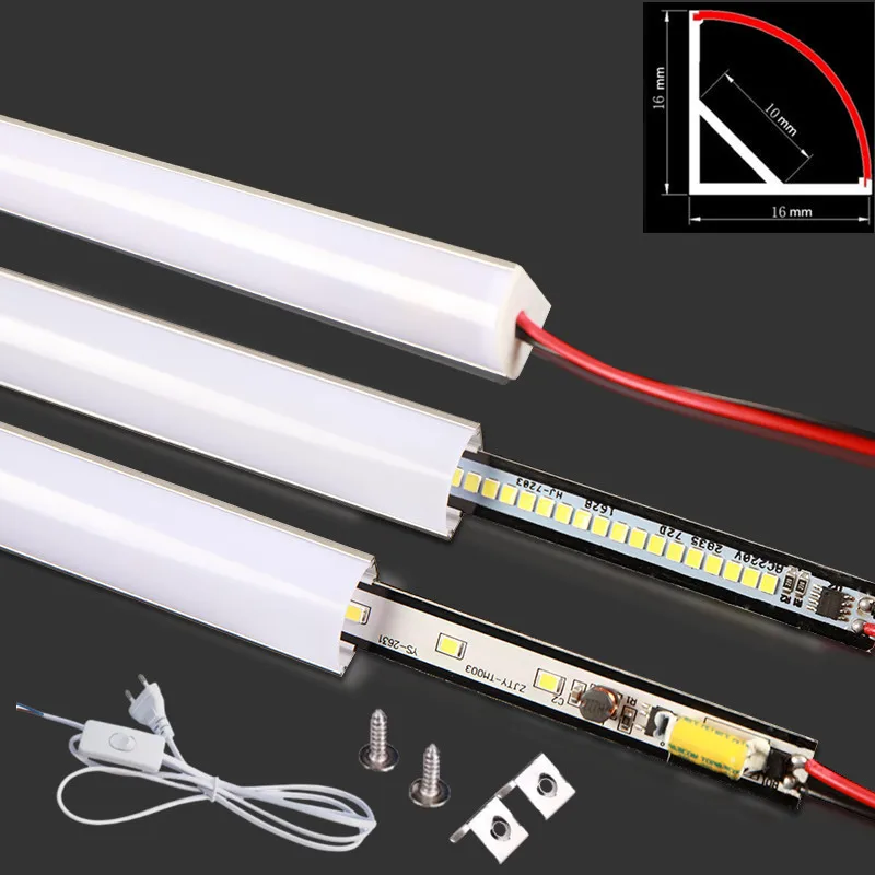 AC220V-LED-Bar-Light-Tube-V-Shaped-50cm-72LEDs-Aluminum-Profile-for ...