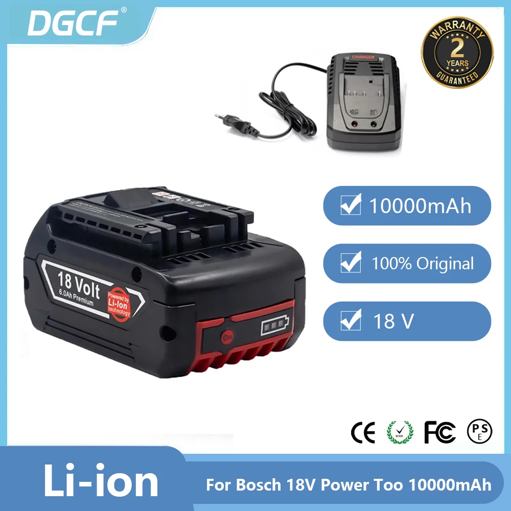 18V-6000mAh-Battery-5S2P-for-Bosch-BAT609-Power-Tool-Sery-BAT609G ...