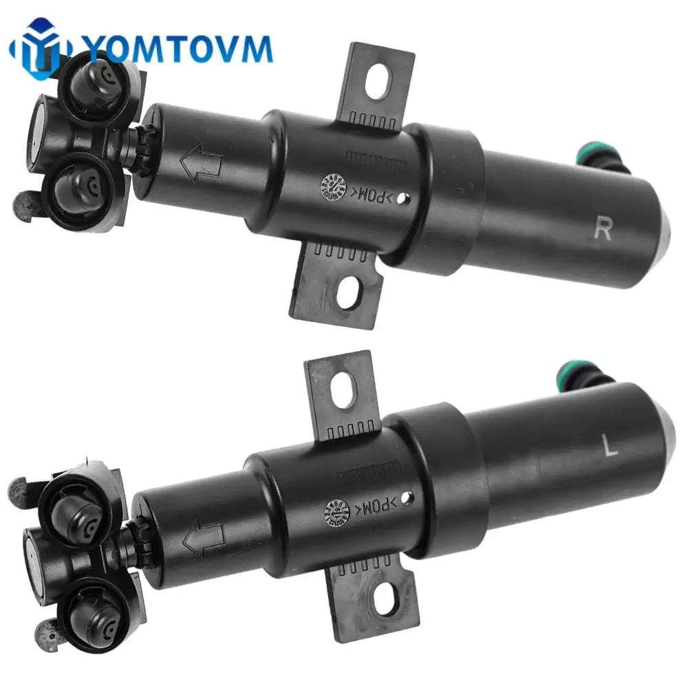2Pcs-Headlight-Washer-Spray-Nozzle-Jet-Windscreen-Wipers-For-VW-Passat ...