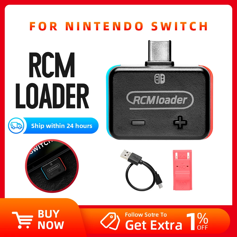 Original V5 RCM Loader Auto Clip Jig Tool For Nintendo Switch NS ...