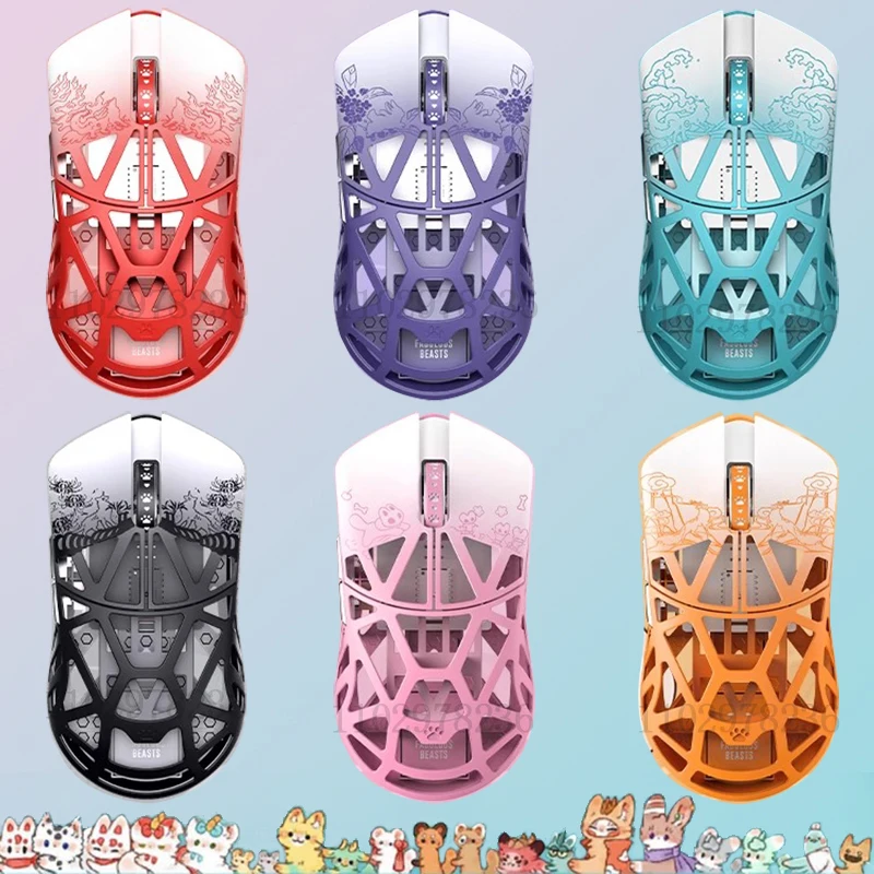 New-Wanling-WL-Mouse-Beast-x-Mouse-Dual-Mode-8K-PAW3395-Magnesium-Alloy ...