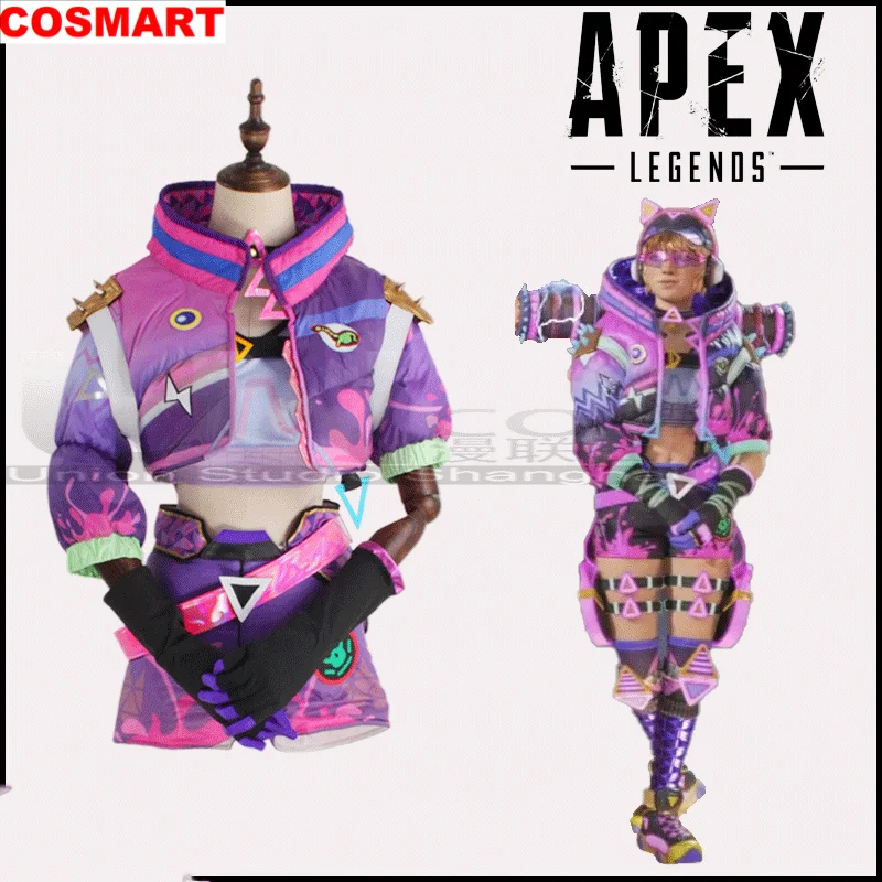 COSMART-Apex-Hua-Sen-Cute-kitten-Ladies-cosplay-costume-Cos-Game-Anime ...