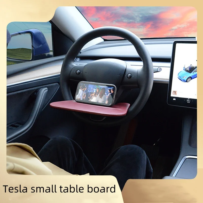 Car-Steering-Wheel-Car-Mounted-Small-Desk-Office-Desk-Suitable-for ...