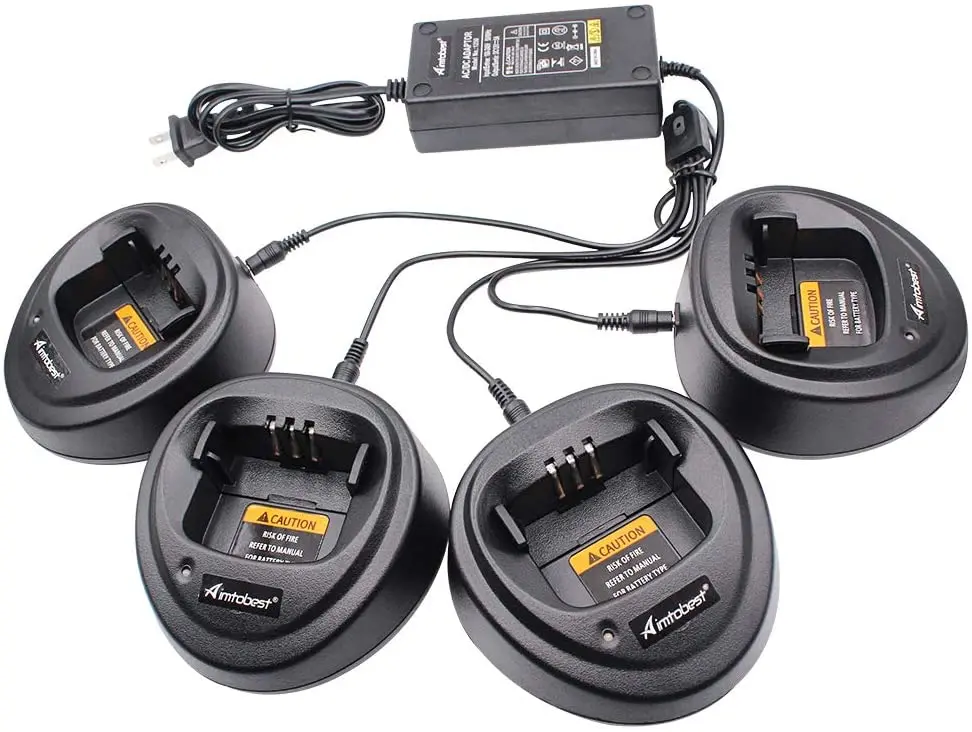 WPLN4137 WPLN4139 4 Base Multi Unit Charger for for MOTOROLA Radios ...