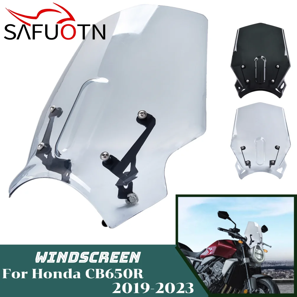 2018-2020-CB1000R-Sport-Touring-Windshield-Windscreen-For-Honda-CB-650R ...