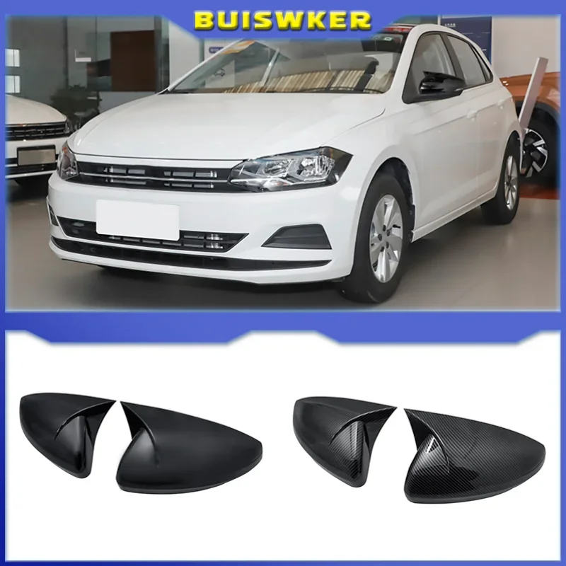 Rear-View-Mirror-Cover-For-Volkswagen-For-VW-Polo-Mk6-AW-GTI-2018-2021 ...