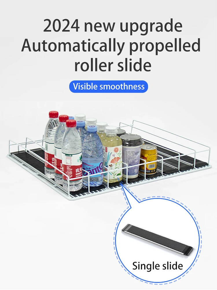 Freezer-Slide-Rack-Supermarket-Automatic-Beverage-Glide-Rack ...