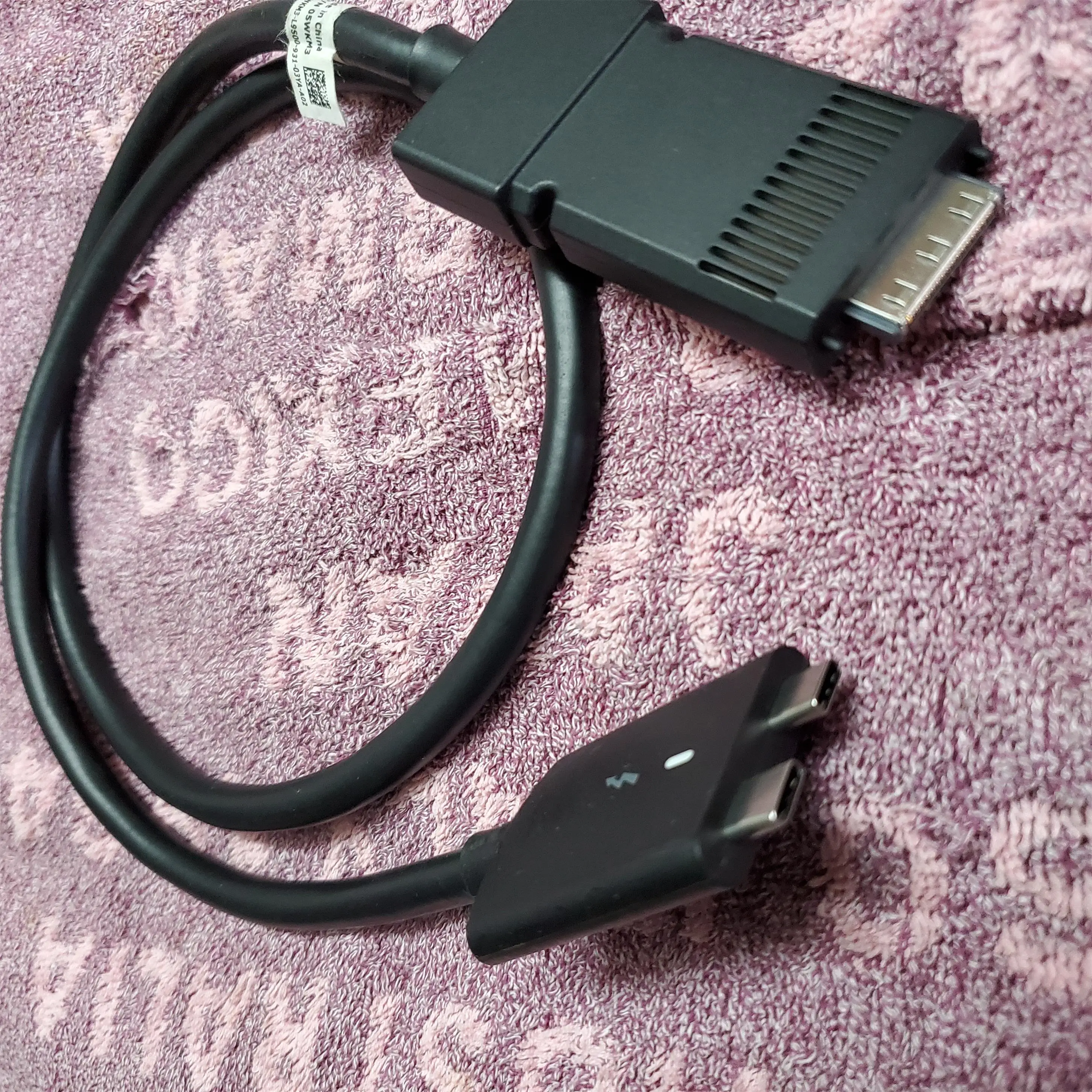 TB18-Thunderbolt-3-Cable-for-Dell-02RRTM-K16A-TB18DC-Dual-USB-C ...