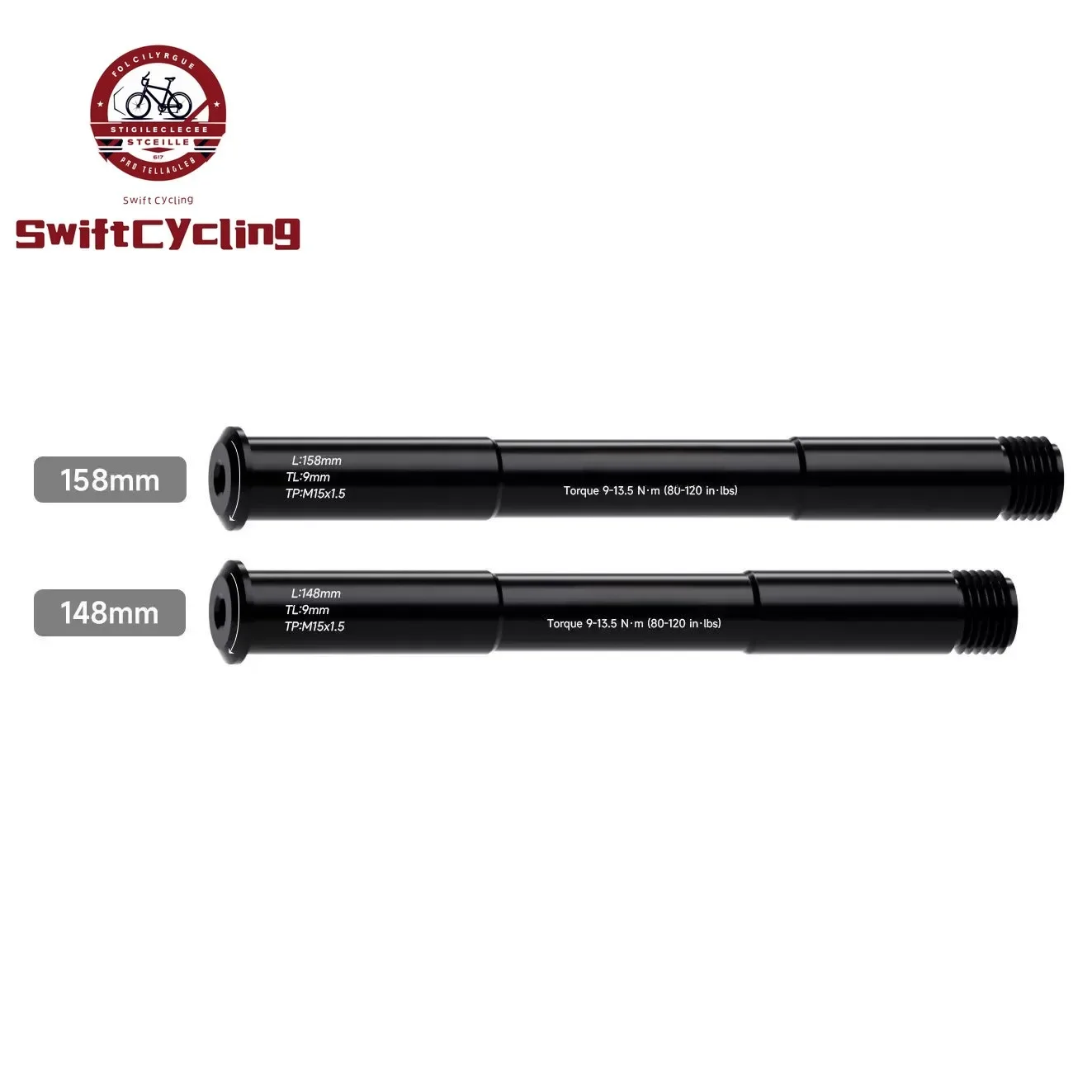 Swift-MTB-Road-Bike-Thru-Axle-Lever-Accessories-Front-Fork-Shaft ...
