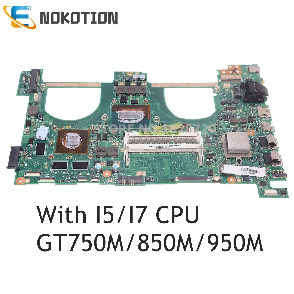 N550JV MAIN BOARD For ASUS N550J N550JK N550JX G550J G550JV G550JK ...
