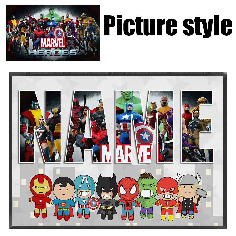 Avengers Cartoon Characters Names