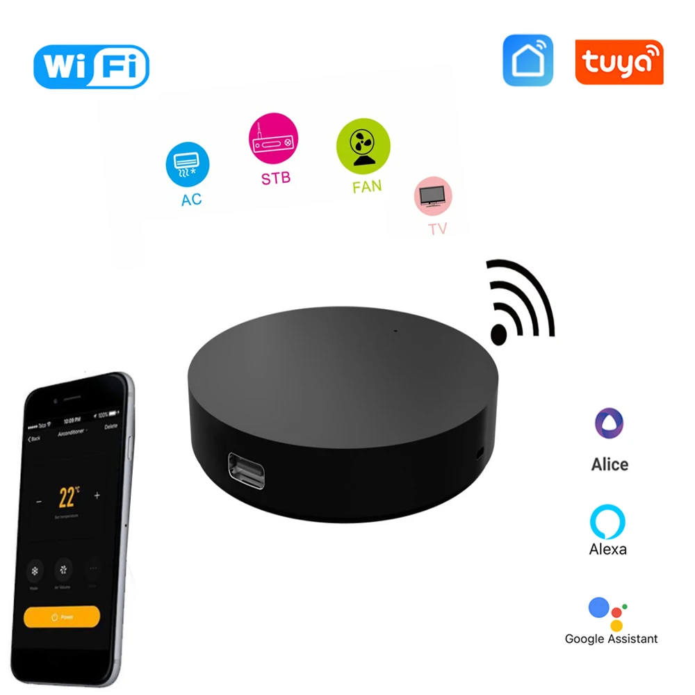 Tuya-WiFi-IR-Smart-Remote-Control-Universal-Smart-Infrared-Remote ...
