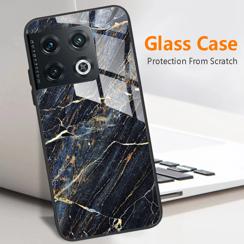Phone Case For OnePlus 10 Pro Cases Tempered Glass Case Cute Fundas ...
