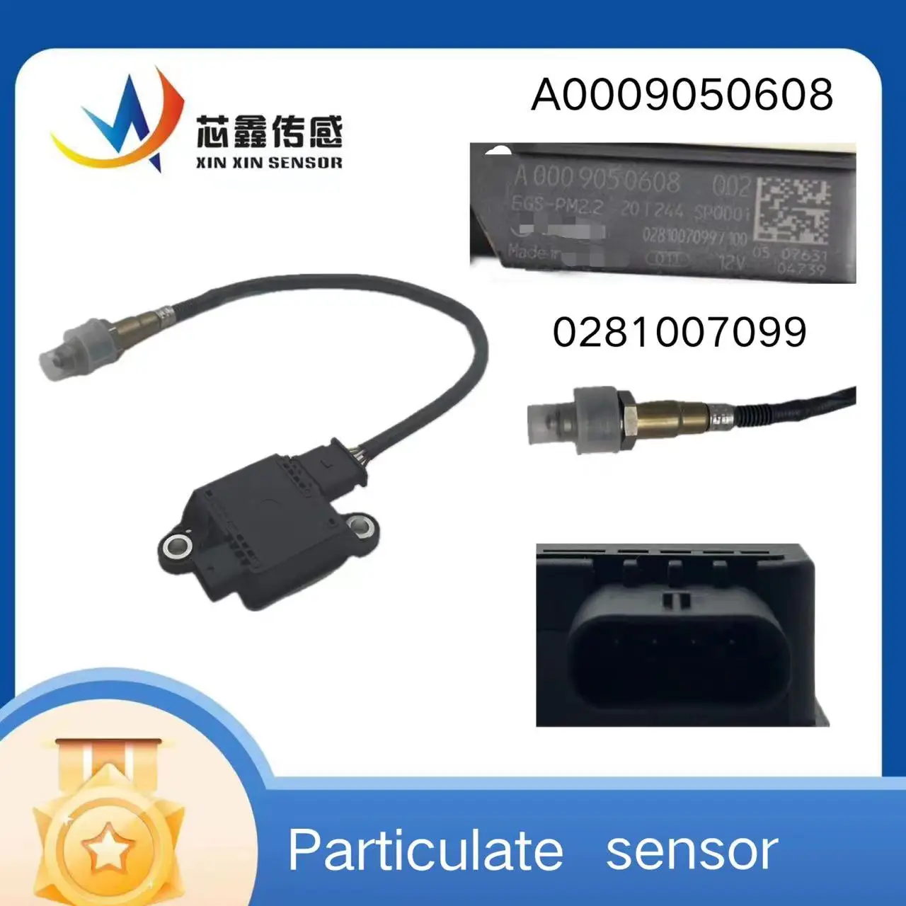 A0009050608-0281007099-100-NEW-Soot-Particulate-Matter-PM-Sensor-For ...
