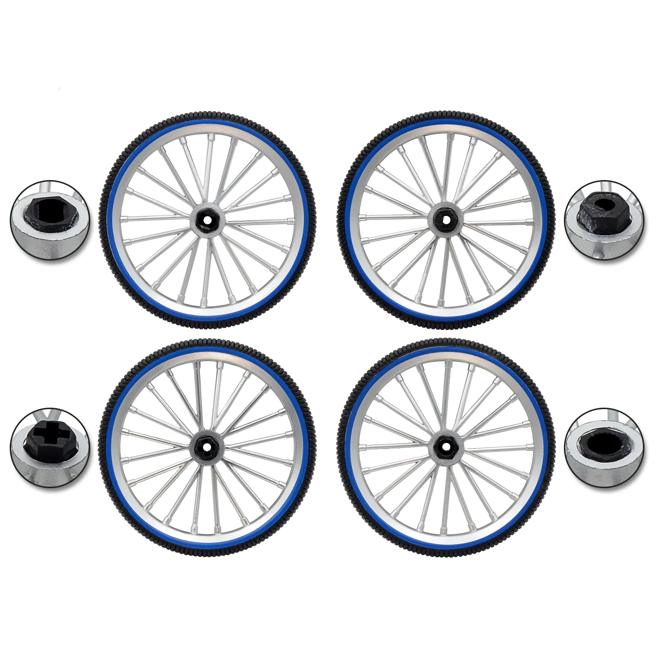 66060 Bicycle Robot wheel fittings compatible with Lego Cross shaft TT ...