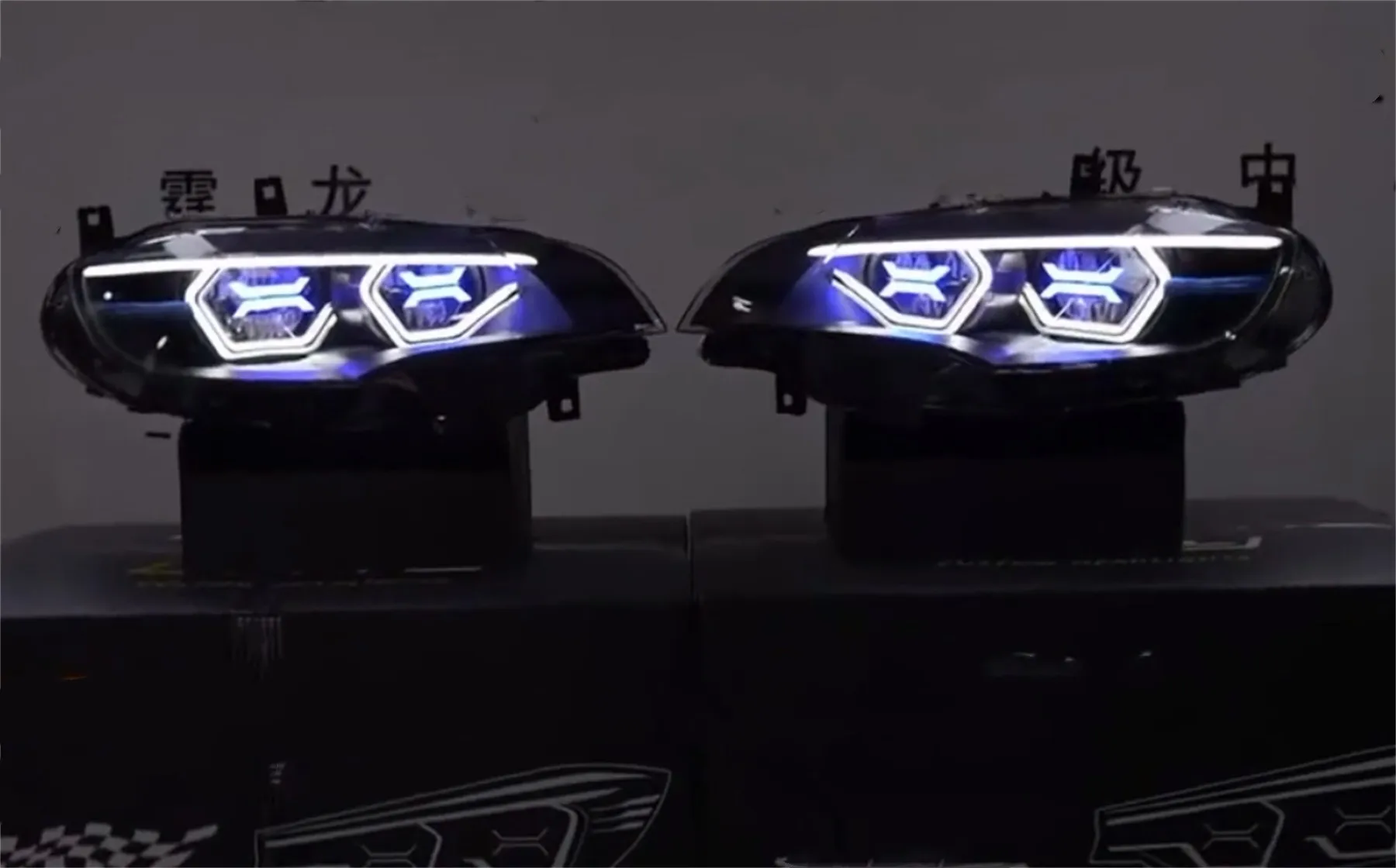 Front-Led-headlight-for-BMW-X6-E71-modified-OSS-Daytime-Running-DRL ...