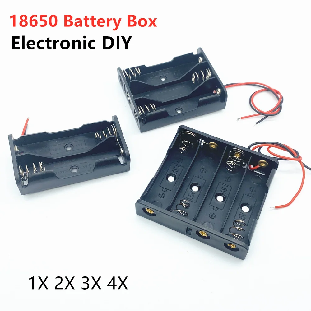 New-18650-Power-Bank-Cases-1X-2X-3X-4X-18650-Battery-Holder-Storage-Box ...