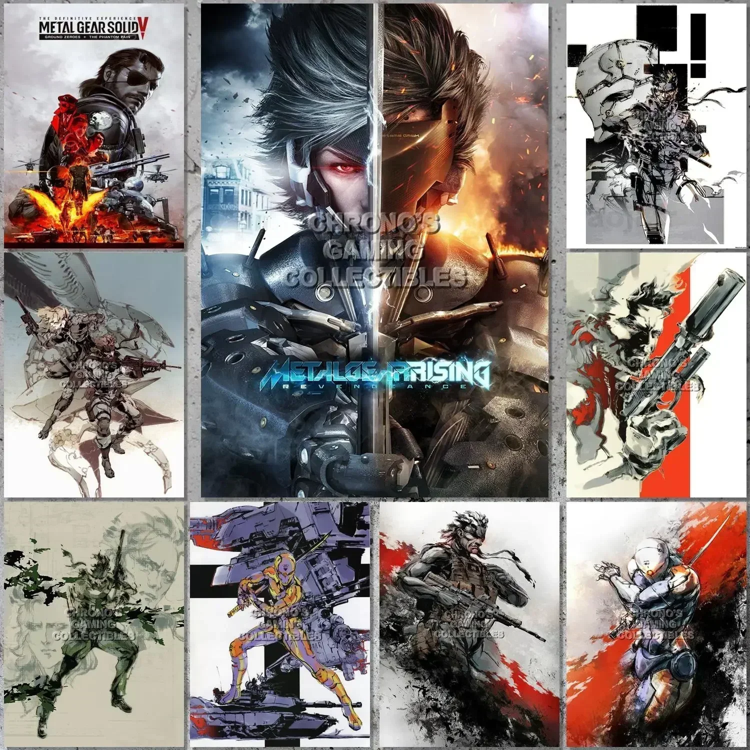 Metal-Gear-Solid-Girl-Game-Poster-Canvas-Art-Poster-and-Wall-Art ...