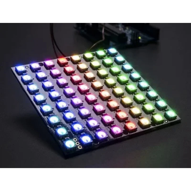WS2812 5050 RGB 8x8 64 bit LED Matrix Module - AliExpress 502