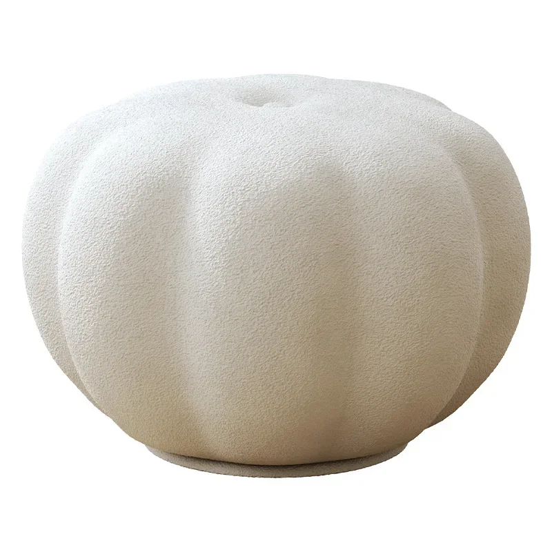 Small Home Shoe Change Stool Sitting Pier Pumpkin Stool Living Room ...