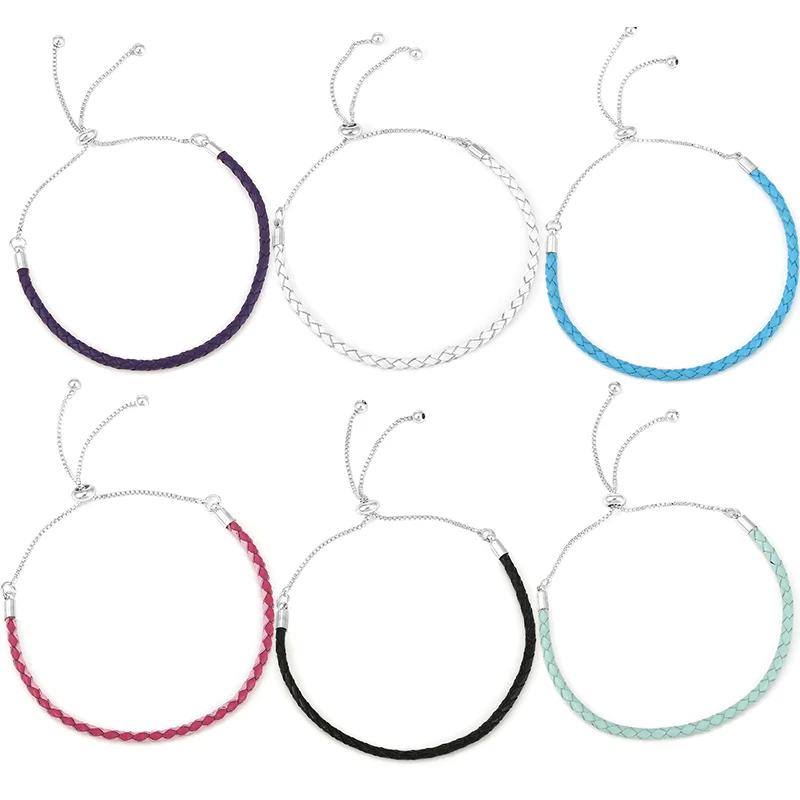 Couro genuíno original barril fecho cobra corrente pulseira ajuste moda ...