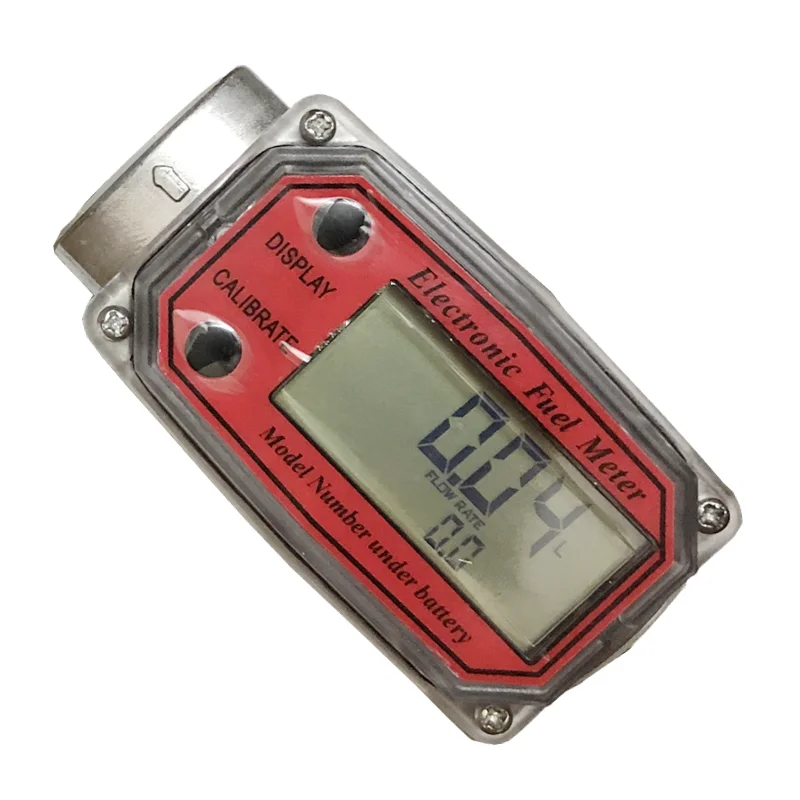 Digital Electronic Fuel Flow Meter Diesel Petrol Turbine Flow Sensor ...