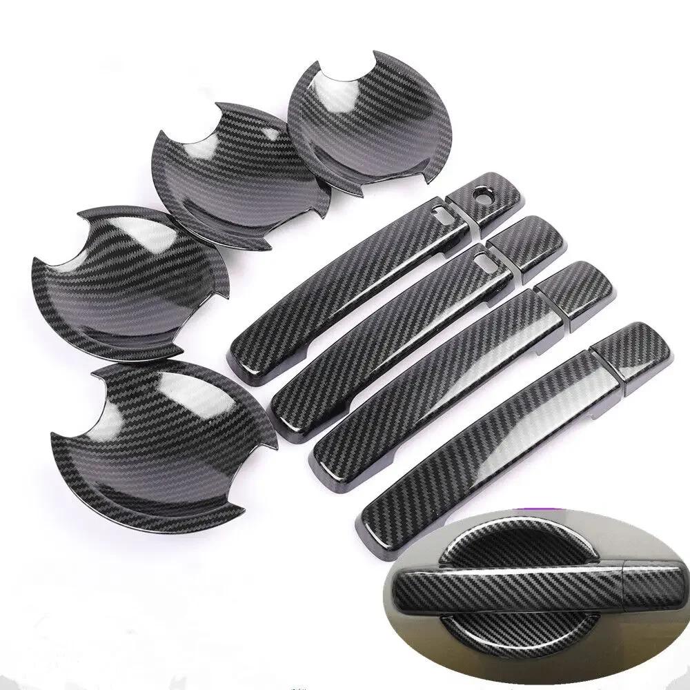 For-Nissan-Dualis-Dualis-2-2007-2013-Carbon-Fiber-Chrome-Car-Door ...