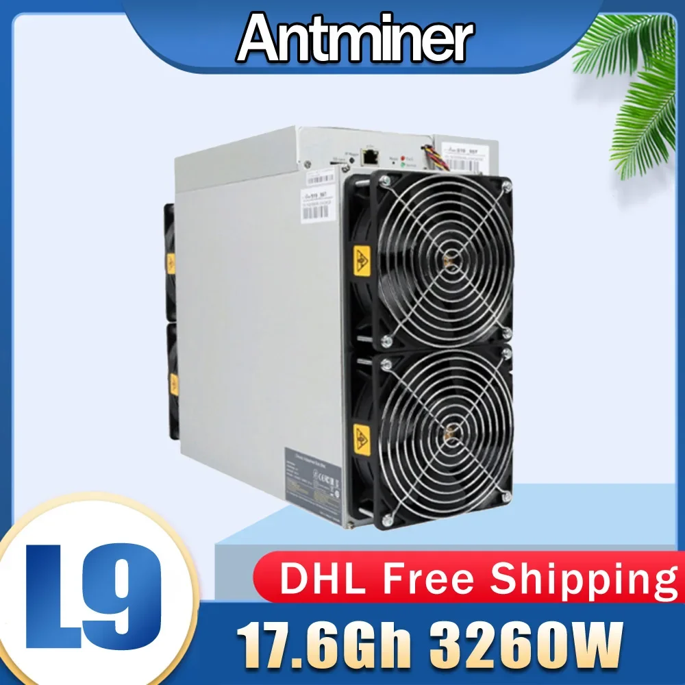 Bitmain Antminer L9 16Gh 17.6Gh 3260W LTC Miner Dogecoin Mining Machine ...
