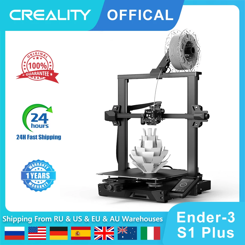 Creality-Official-Ender-3-S1-PLUS-Upgrade-3D-Printer-with-CR-Touch-Auto ...
