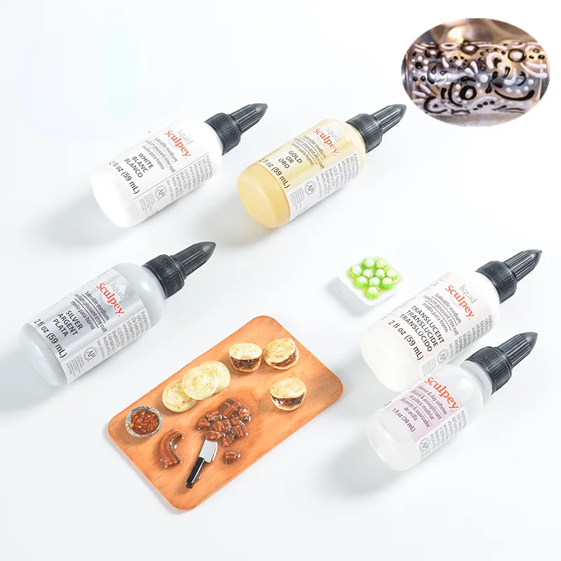 Liquid-Polymer-Clay-ceramic-Gloss-Agent-mercerizing-Agent-adhesive-DIY ...