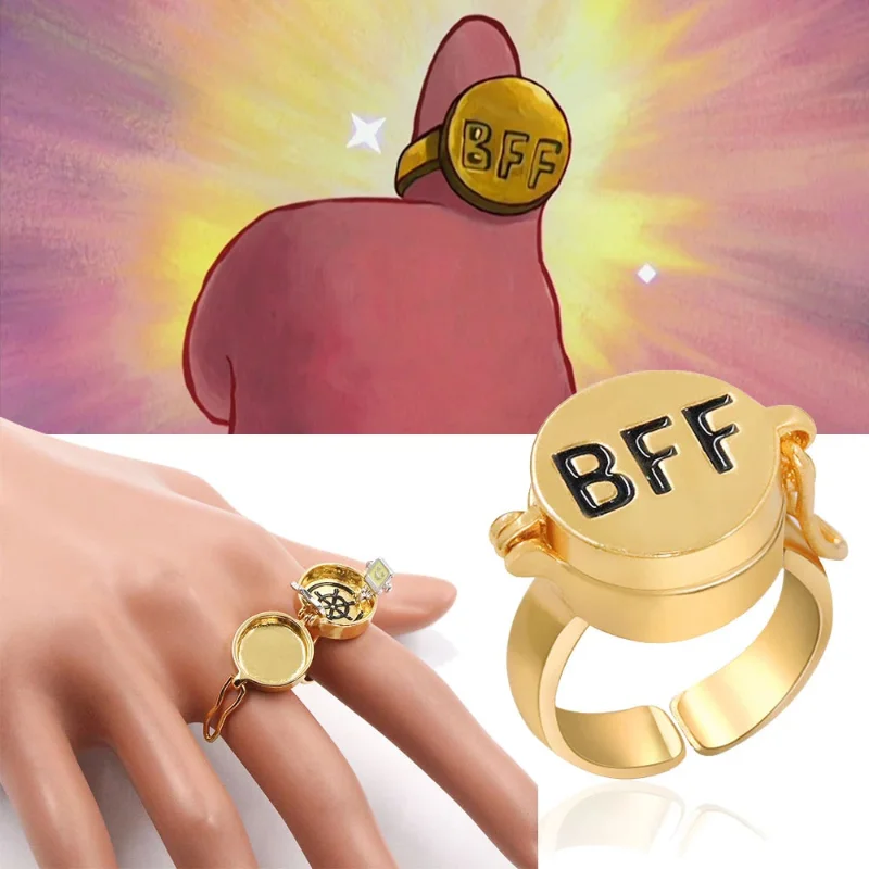 Spongebob And Patrick Best Friends Ring