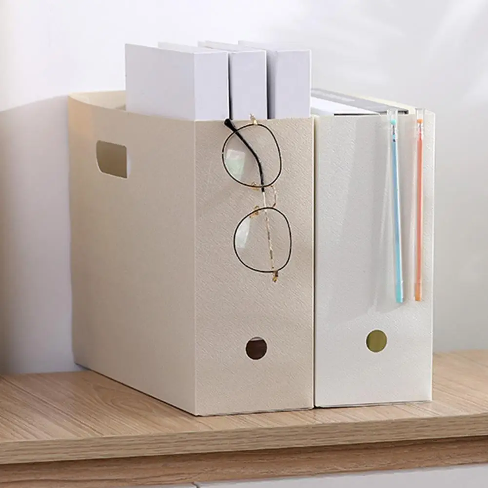 Book Storage Basket Non-slip Durable Keep Neat Table Document Book ...