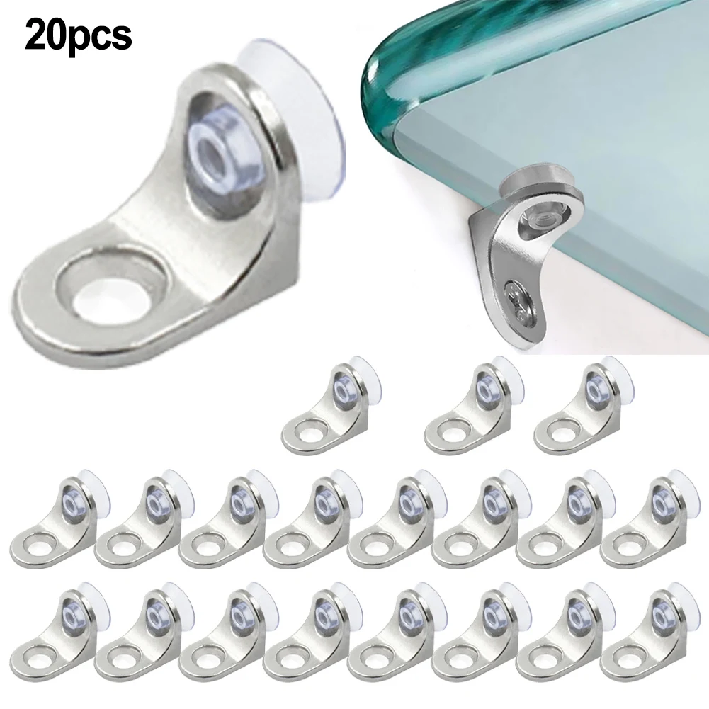 10-20pcS-Wardrobes-Partition-Support-Shelf-Bracket-Steel-Studs-Peg ...