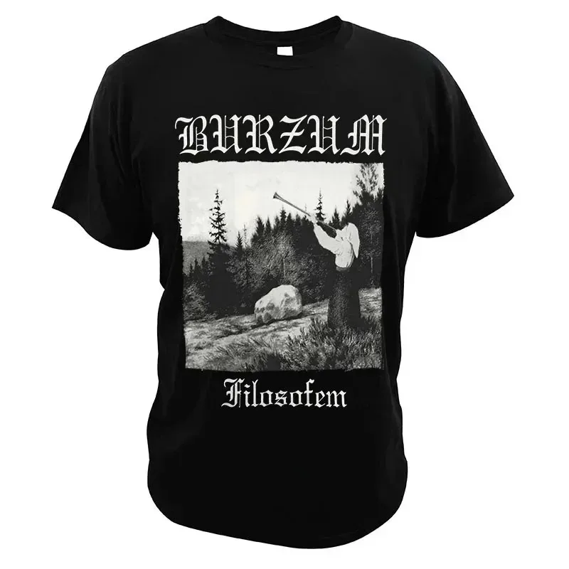 Burzum-Varg-Vikernes-T-shirt-Black-Metal-Dungeon-Synthneofolk-Fans-Tee ...