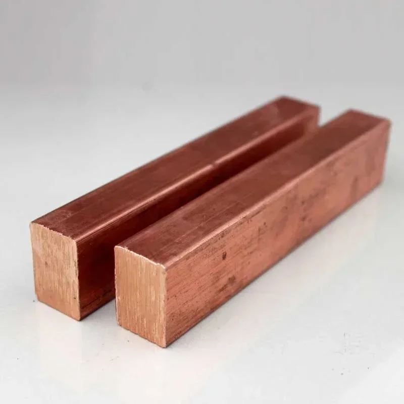 8x20x200mm-High-Quality-Red-Copper-Shaft-Square-Flat-Bar-Model-Maker ...
