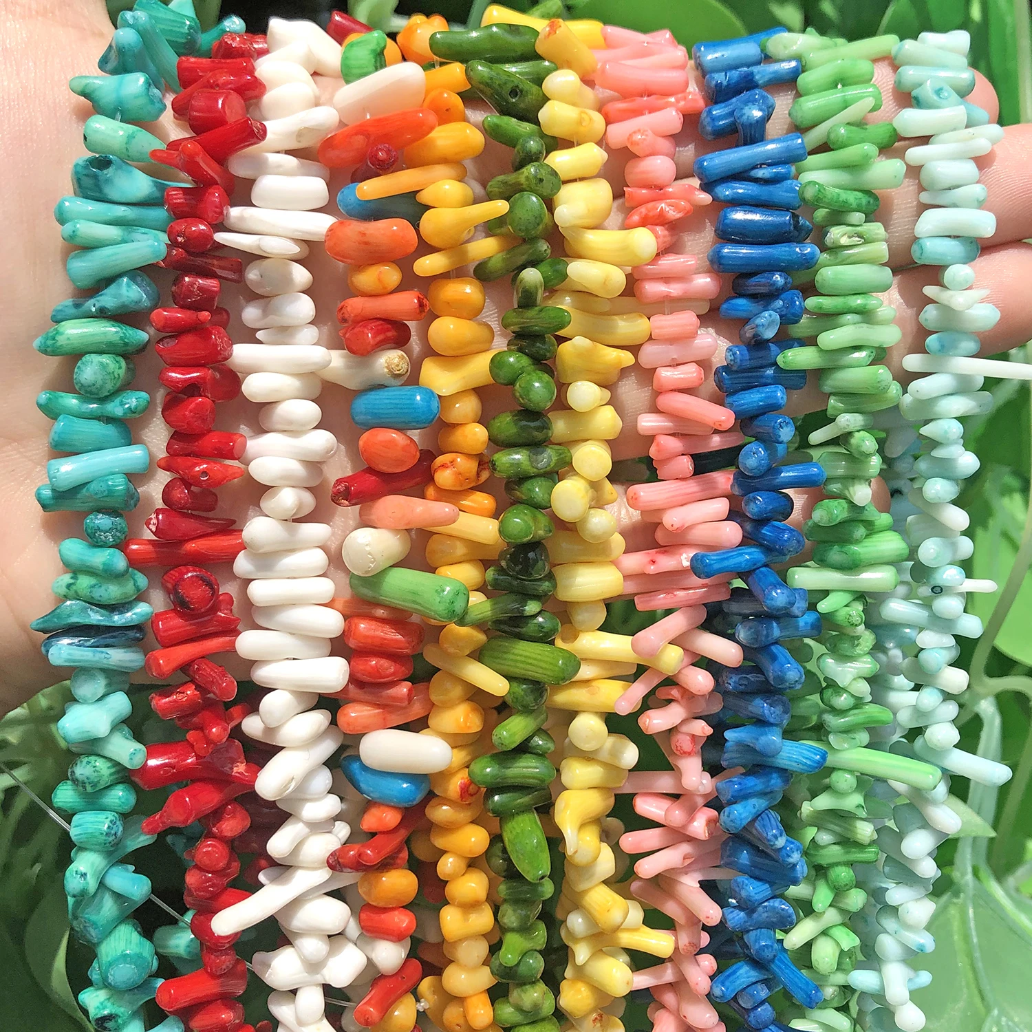 Natural-Irregular-Shell-Gravel-Beads-Colorful-Loose-Spacer-Beads-For ...